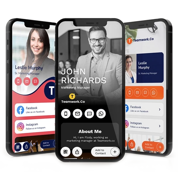 Create Digital Business Cards Online - Secure, Professional, Free